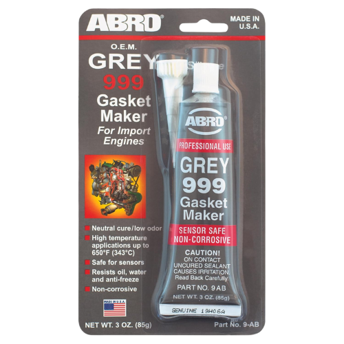 ABRO 999 RTV Silicone Sealant and Gasket Maker – 650 Degrees – By Viva